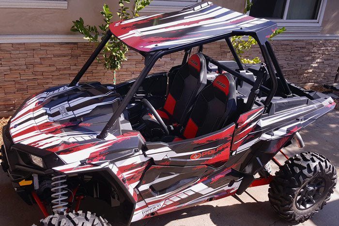 OEM Full Door Graphics for UTVs / Side-X-Sides - Invision Artworks ...