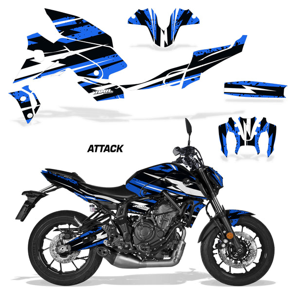 '21-'22 Yamaha MT-07 Graphics Kits - Invision Artworks Powersports Graphics