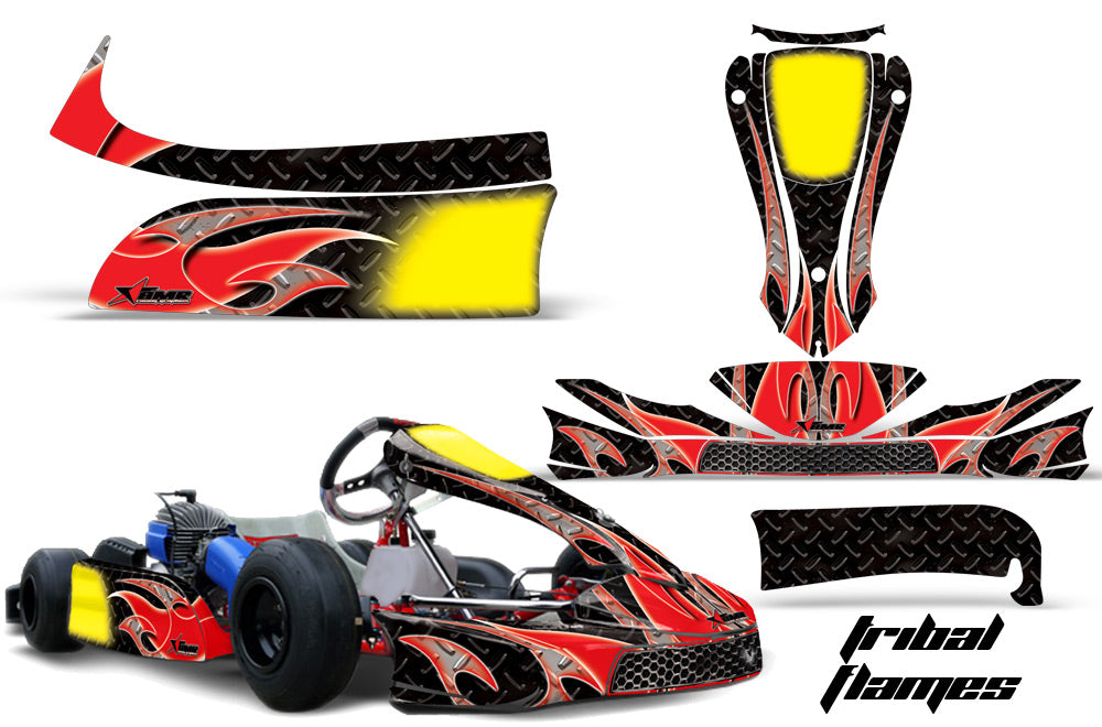 KG MK-14 Cadet - Kart Graphic Decal Kit - Invision Artworks Powersports ...