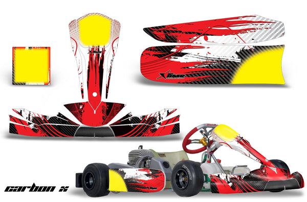 Tony Kart Cadet - Kart Graphic Decal Kit - Invision Artworks ...
