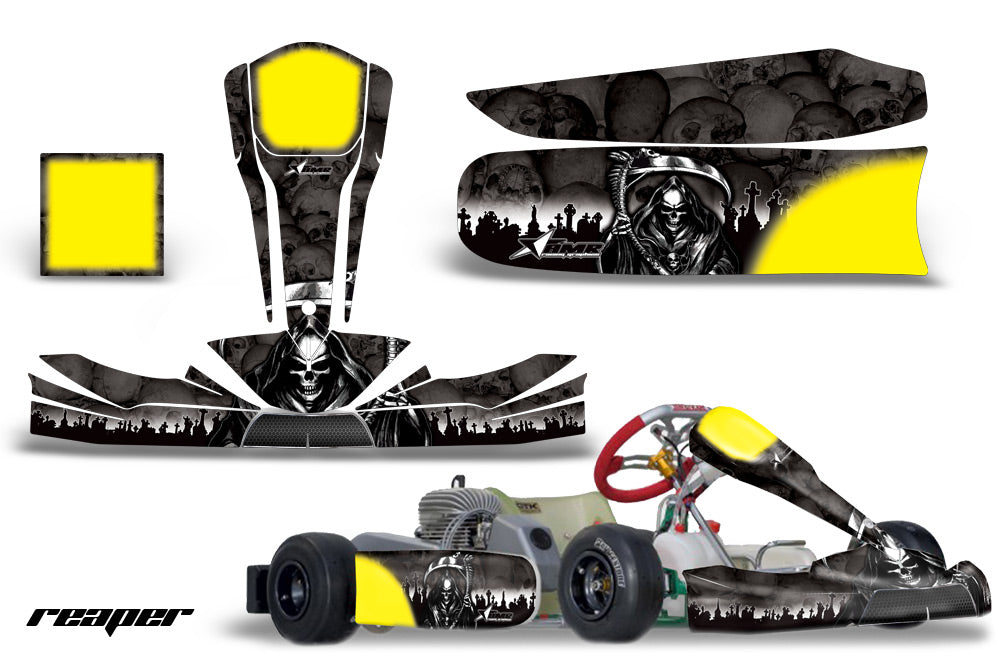 Tony Kart Cadet - Kart Graphic Decal Kit - Invision Artworks ...