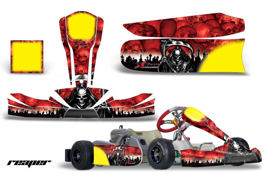 Tony Kart Cadet - Kart Graphic Decal Kit - Invision Artworks ...