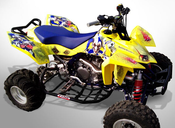 Suzuki LTR 450 quad graphics kits - Invision Artworks Powersports Graphics