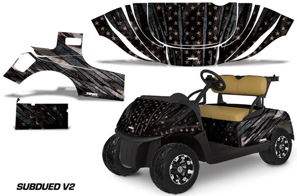 EZ Go Freedom RXV Golf Cart 2015-2022 Graphics Kit - Invision Artworks ...