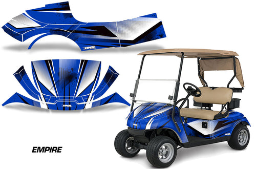 Golf Cart Graphics - Invision Artworks Powersports Graphics