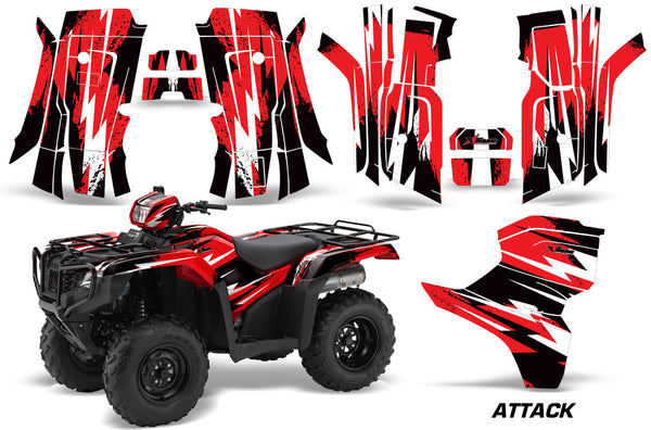 Honda Foreman Graphics - Invision Artworks Powersports Graphics