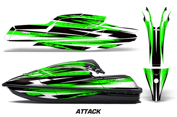 Kawasaki SX-R SXR JS1500 Watercraft Graphics (2017-2022) - Invision ...