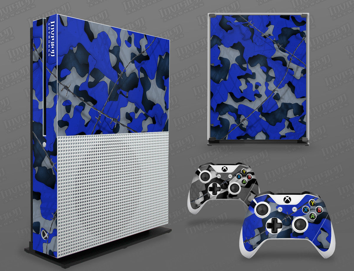 Xbox One S 4 Console graphics - Camo - Invision Artworks Powersports ...