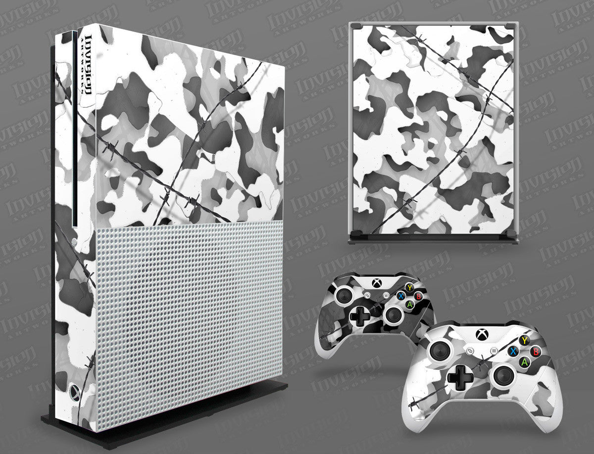 Xbox One S 4 Console graphics - Camo - Invision Artworks Powersports ...