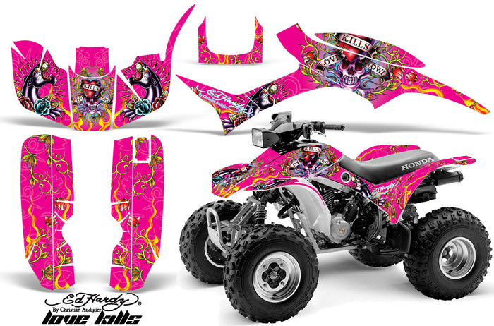 Graphics for Honda Quads - Invision Artworks Powersports Graphics