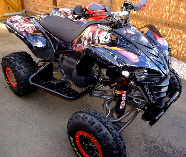 Kawasaki KFX 700 Graphic Kits - Invision Artworks Powersports Graphics