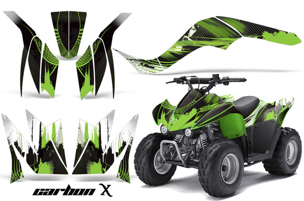 Kawasaki KFX 90 Graphic Kits - Invision Artworks Powersports Graphics