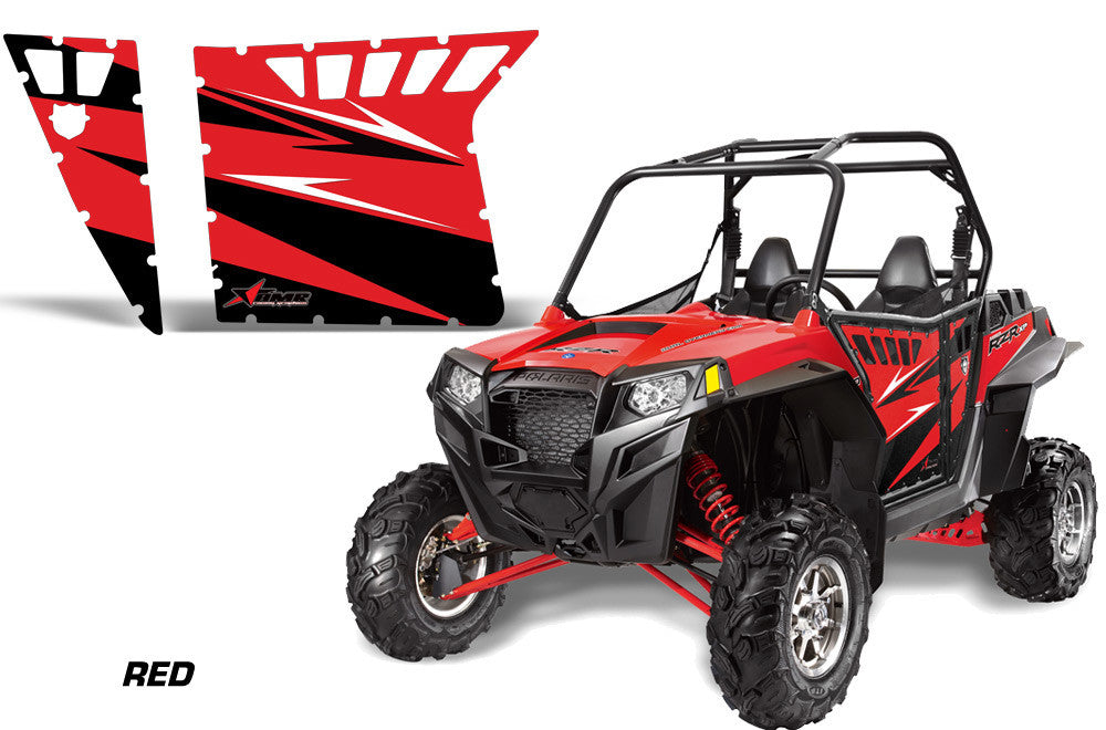 Polaris RZR 900 XP Door Graphics - Invision Artworks Powersports Graphics