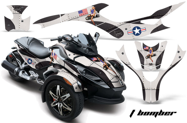 Can Am Spyder RS Graphics - Invision Artworks Powersports Graphics