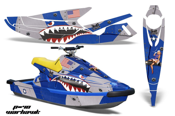 Yamaha Wave Blaster Graphics - Invision Artworks Powersports Graphics
