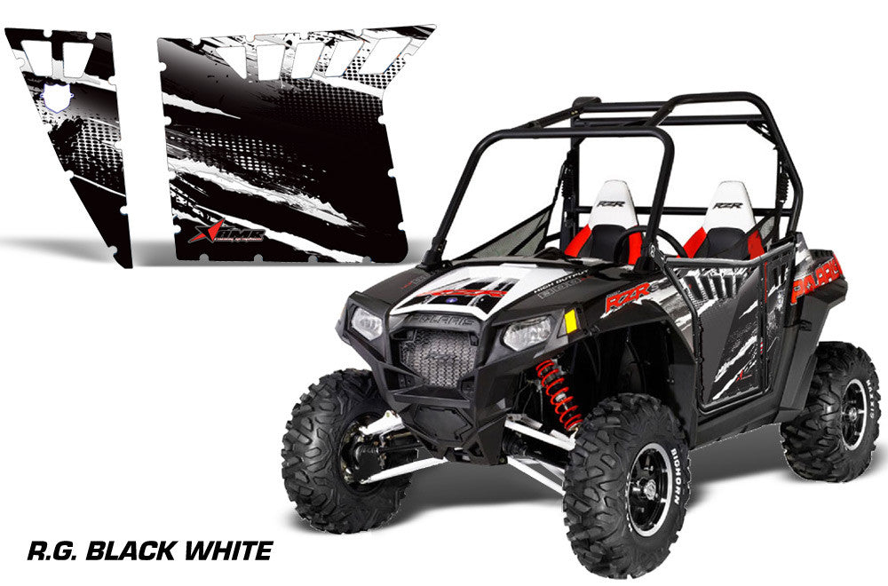 Polaris RZR 800 Door Graphics - Invision Artworks Powersports Graphics