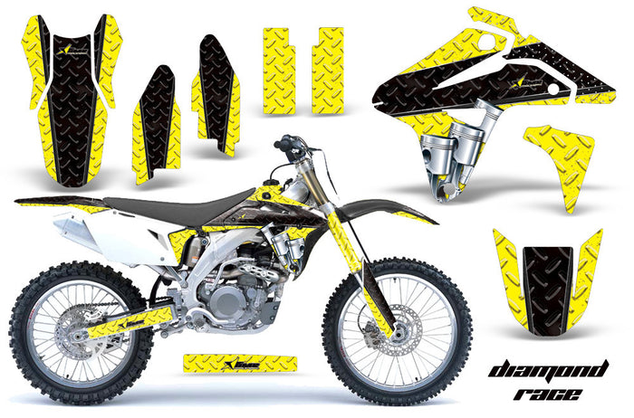 Suzuki Motocross Graphics - Invision Artworks Powersports Graphics
