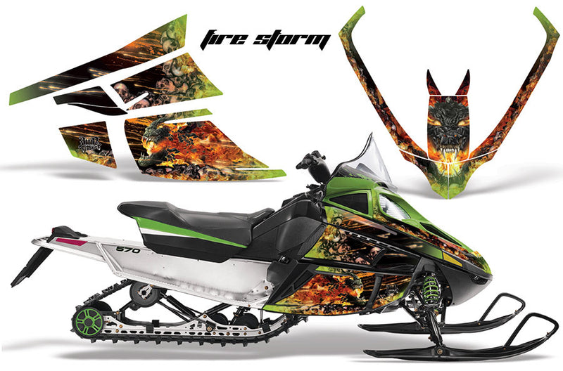 Snowmobile Graphics - Invision Artworks Powersports Graphics