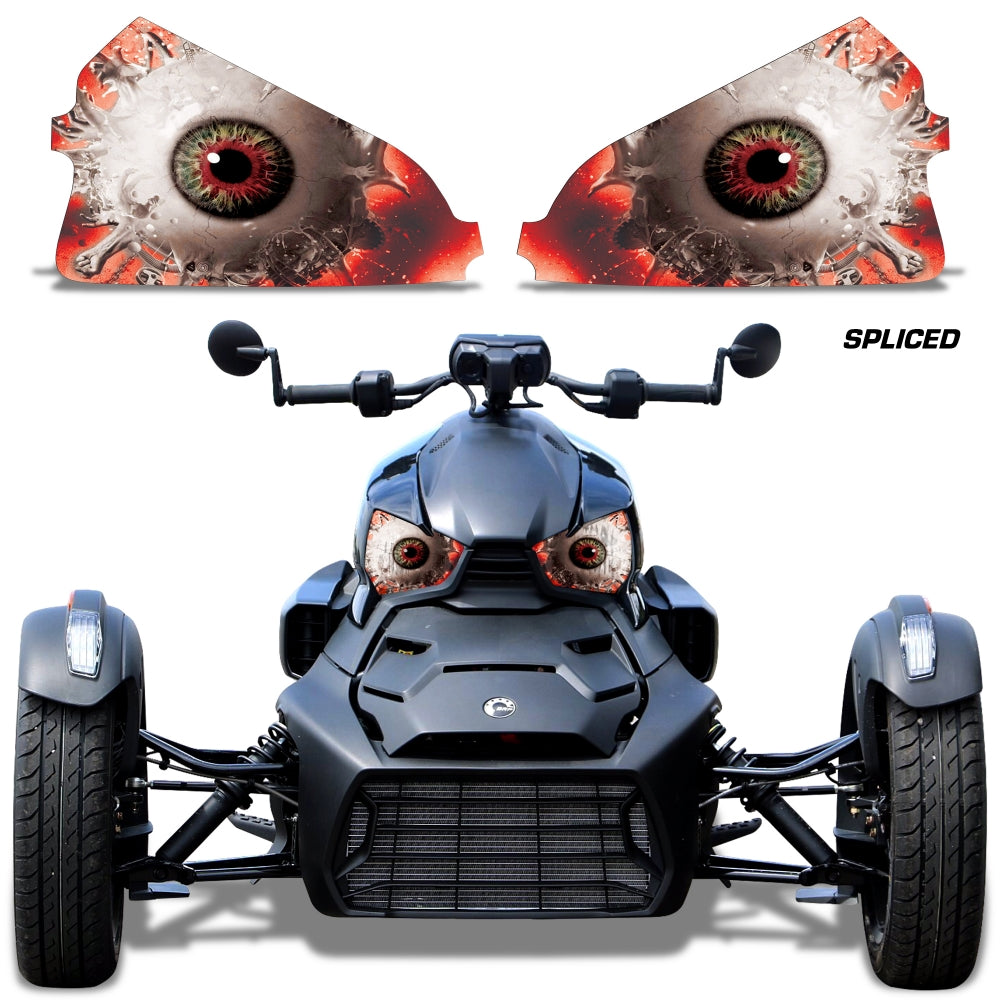 Can-Am Spyder RT Roadster 2020+ Headlight Graphics - Invision Artworks ...