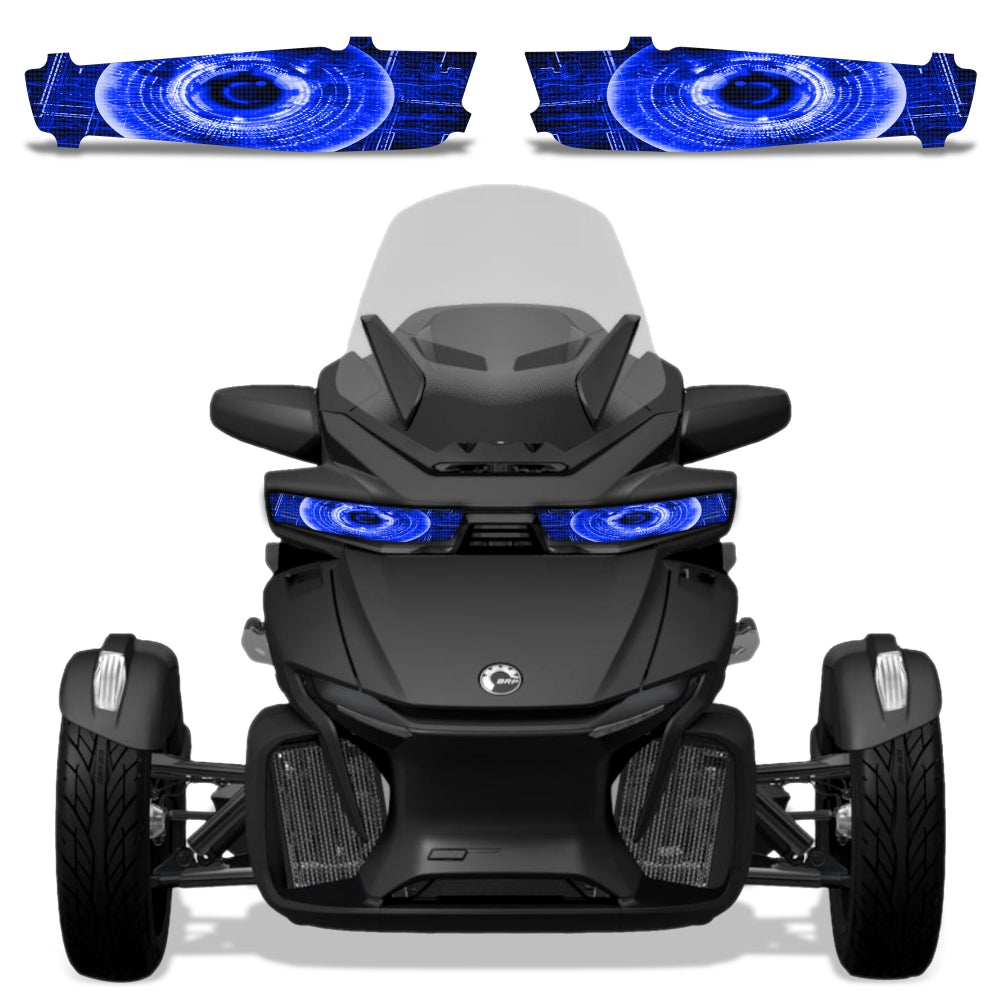Can-Am Spyder RT Roadster 2020+ Headlight Graphics - Invision Artworks ...