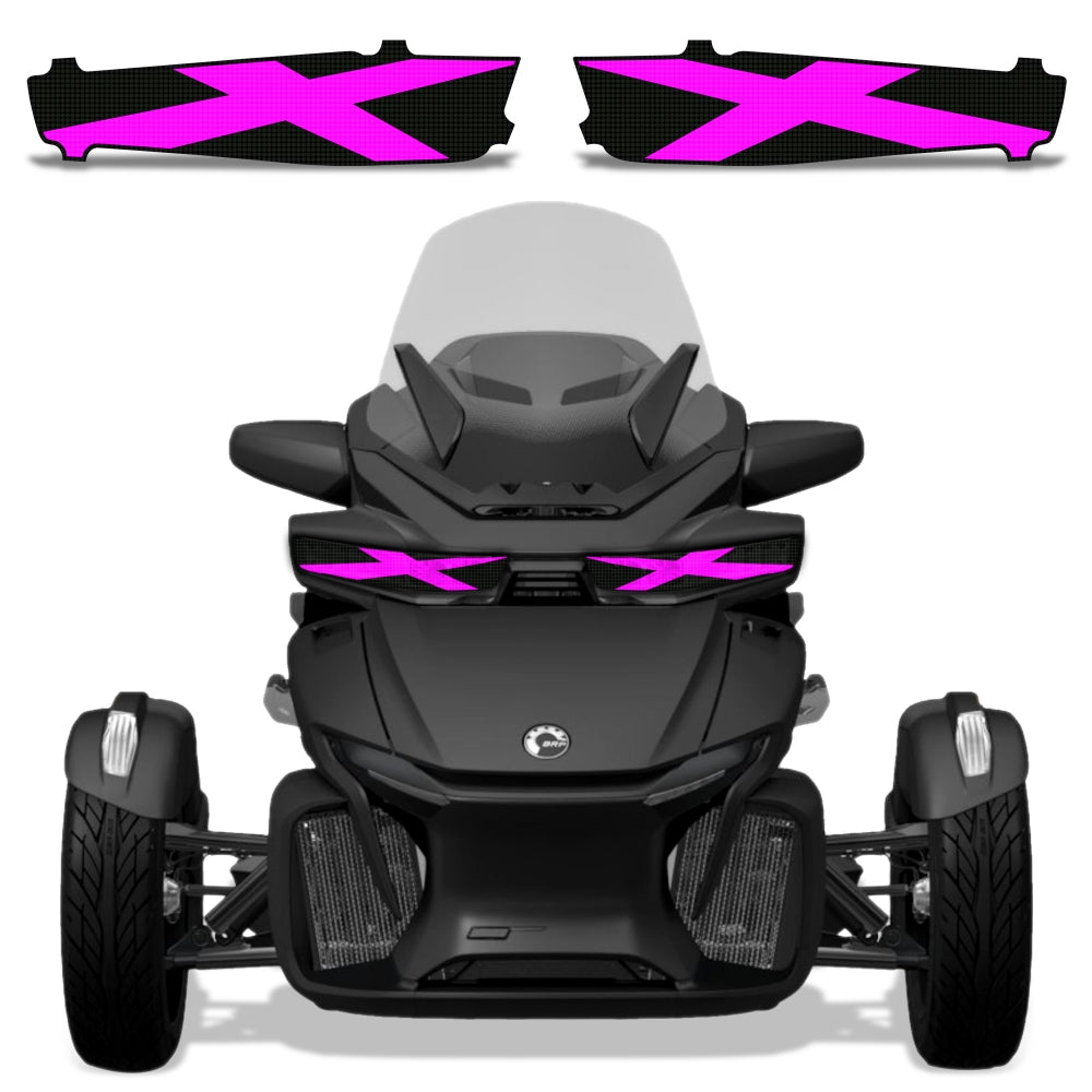 Can-Am Spyder RT Roadster 2020+ Headlight Graphics - Invision Artworks ...