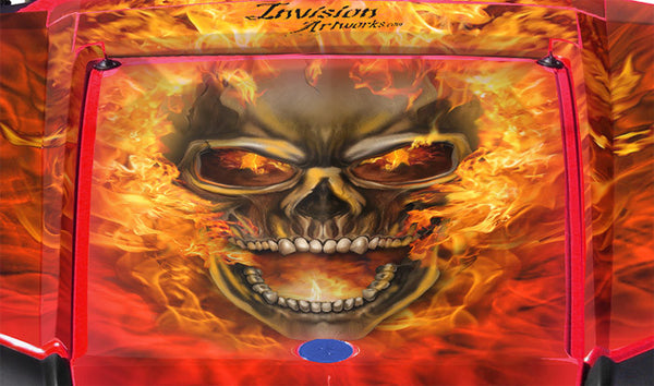 Polaris RZR 570 graphics kit - Invision Artworks Powersports Graphics