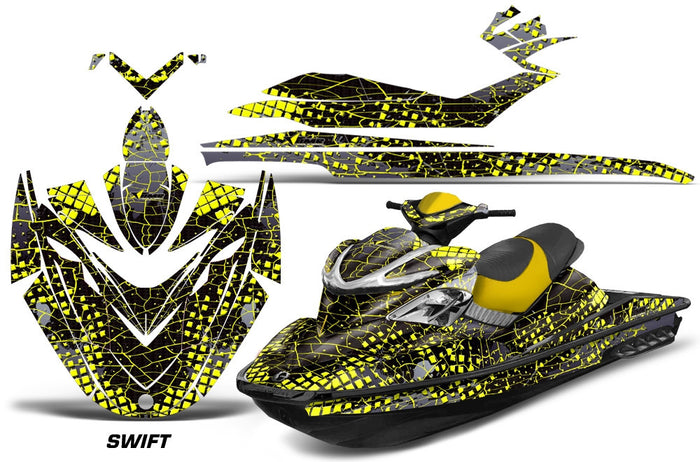 Sea Doo Graphics Wrap Kit - Invision Artworks Powersports Graphics